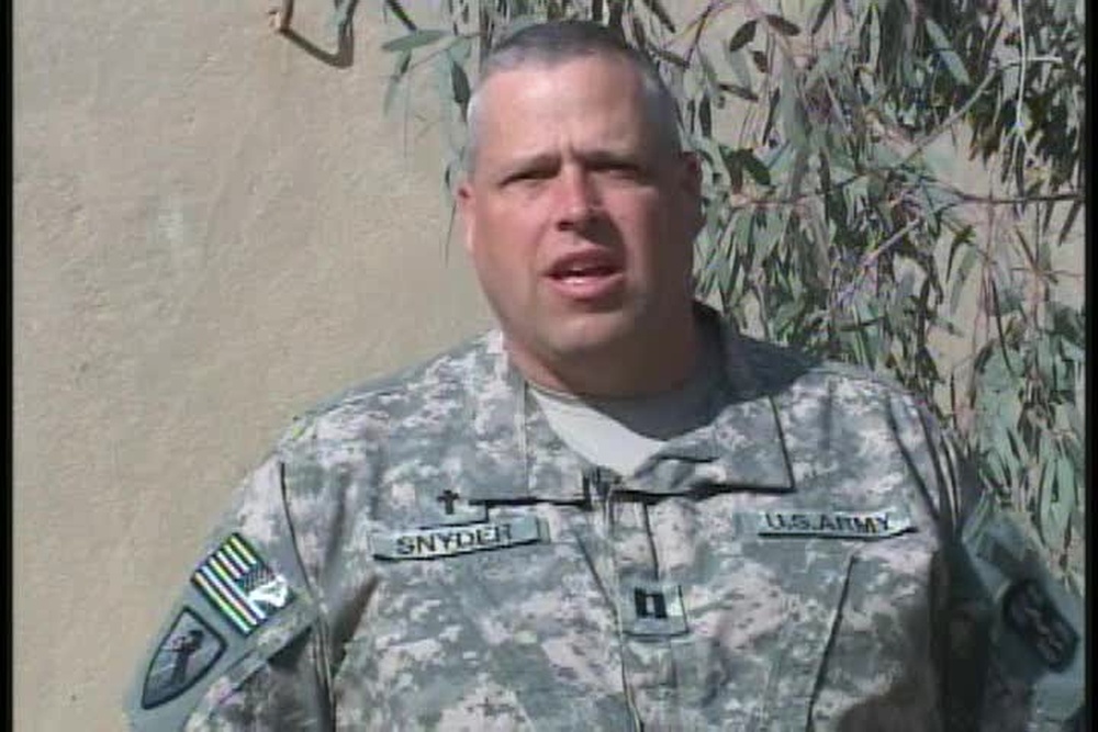 DVIDS - Video - Capt. David Snyder