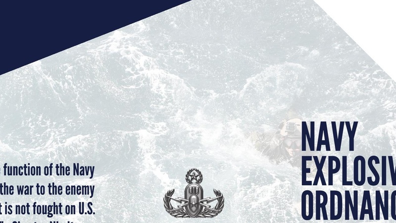 DVIDS - Explosive Ordnance Disposal Group ONE
