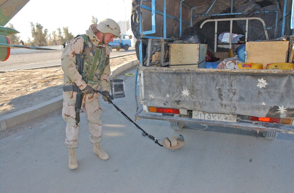 DVIDS - Images - Spc. Jason Wiegand uses the GRAMCAM to inspect [Image ...