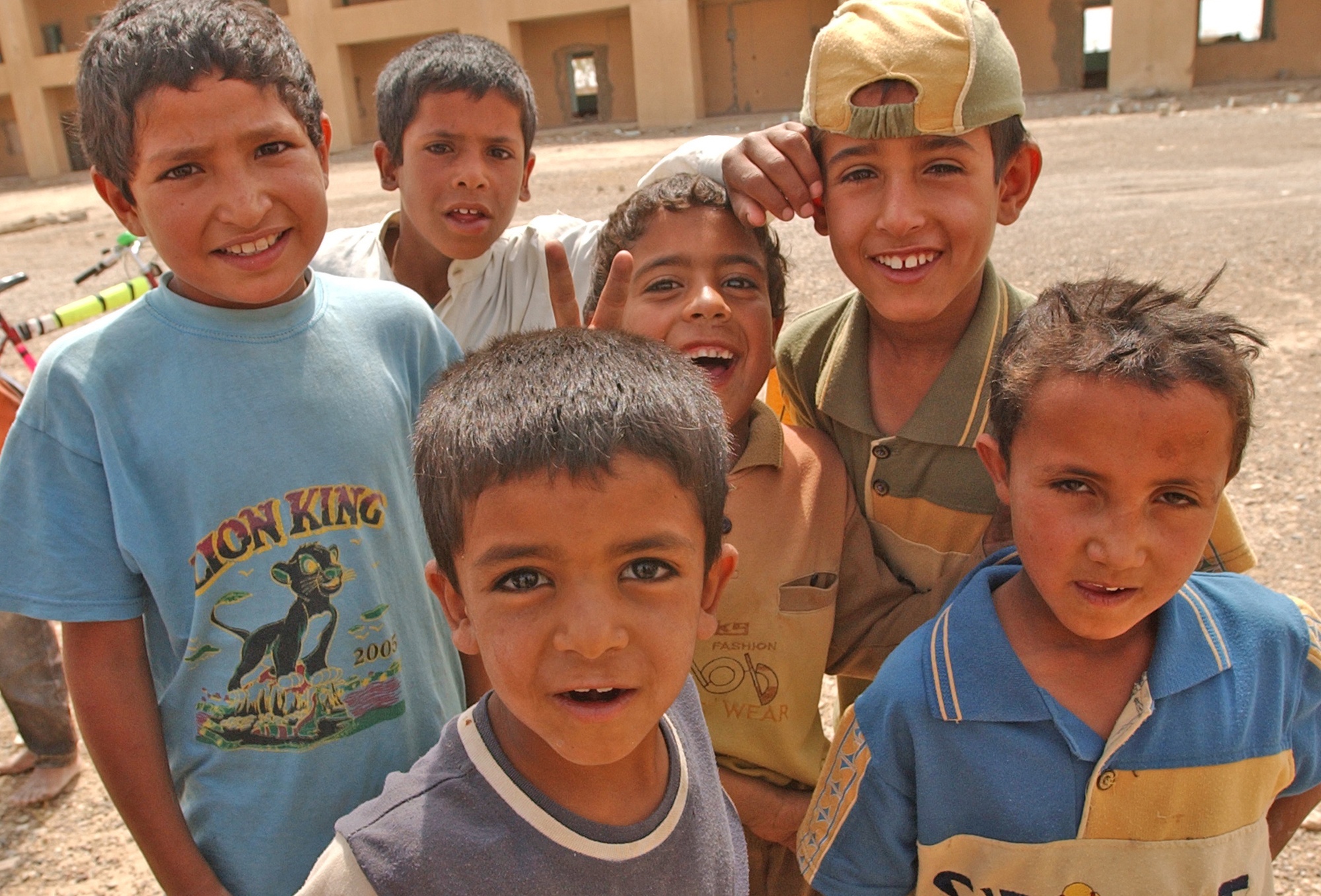 Iraqi Children Smiling