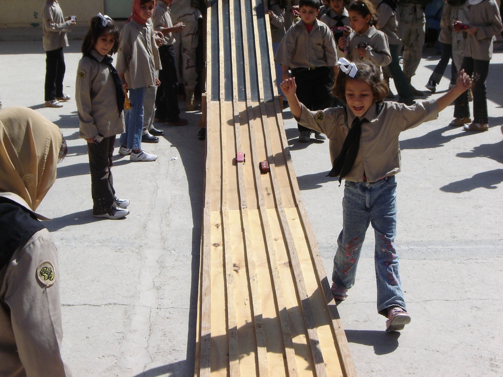 DVIDS - News - Iraqi scouts hold first pinewood derby