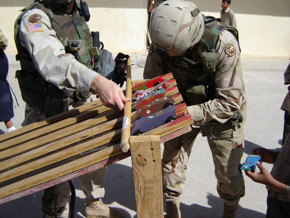 DVIDS - News - Iraqi scouts hold first pinewood derby