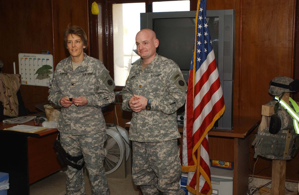 DVIDS - News - Officer gets new promotion with old rank
