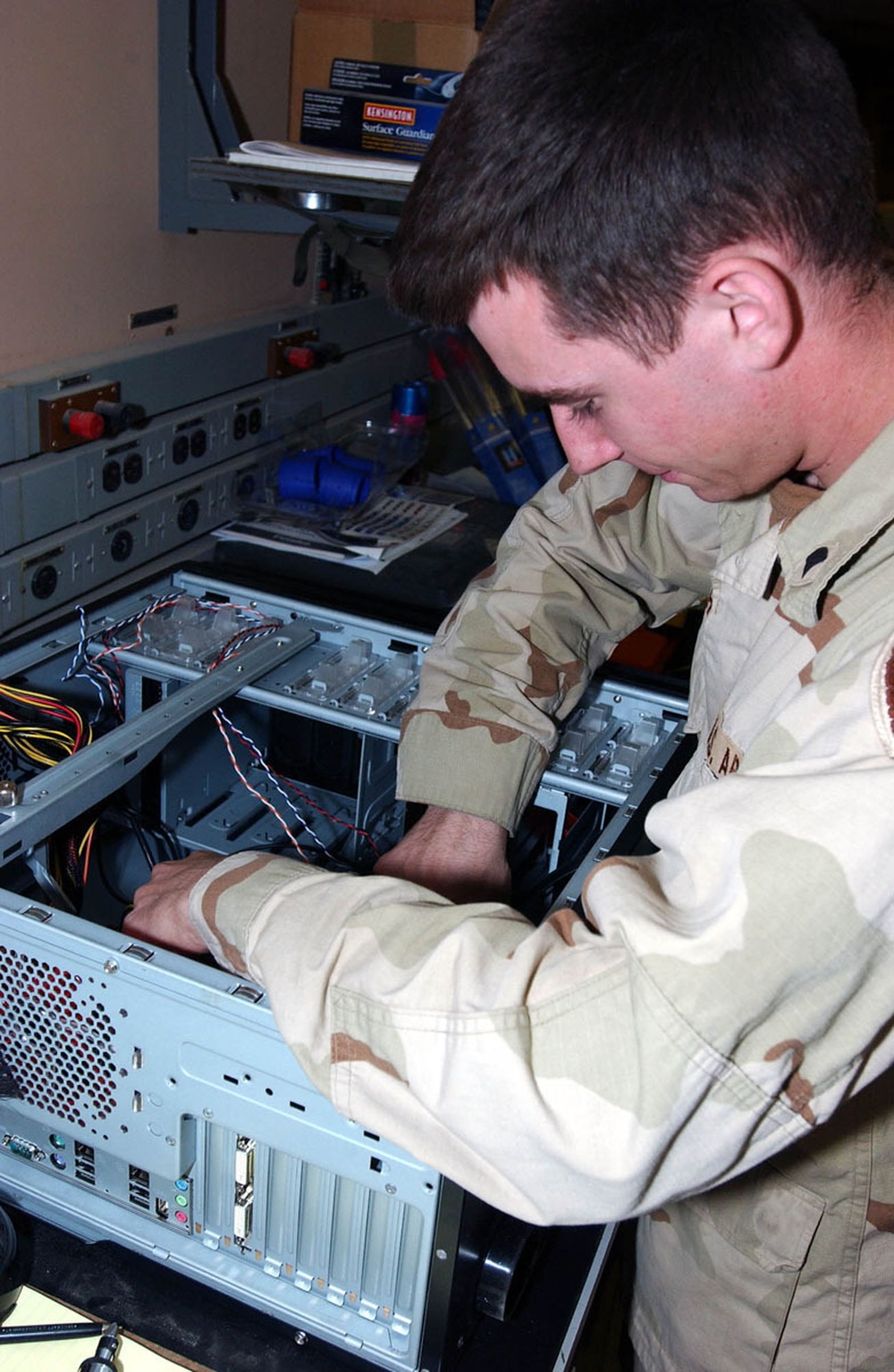 DVIDS - News - 694th keeps electronic equipment online