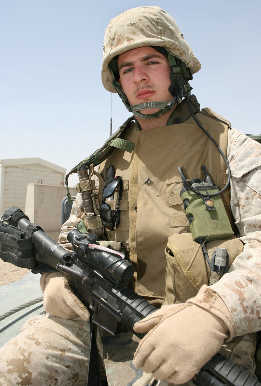 DVIDS - News - Marines of all stripes walk the line for Darkhorse battalion