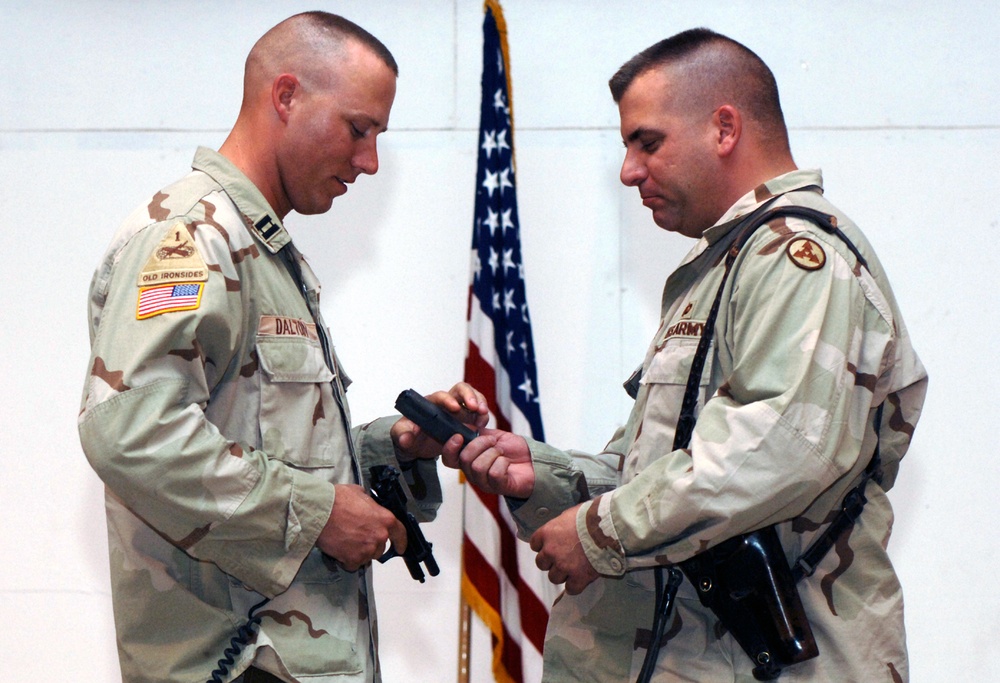 DVIDS - News - 407th Security Forces hand perimeter defense mission to Army