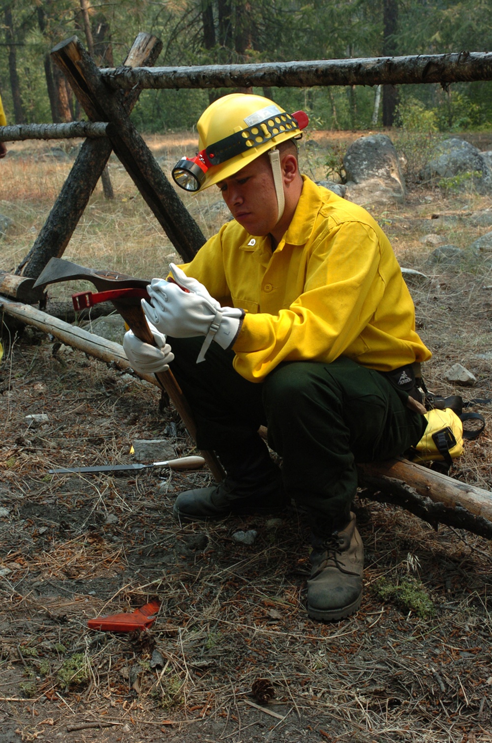 DVIDS - News - Soldiers respond to forest fire