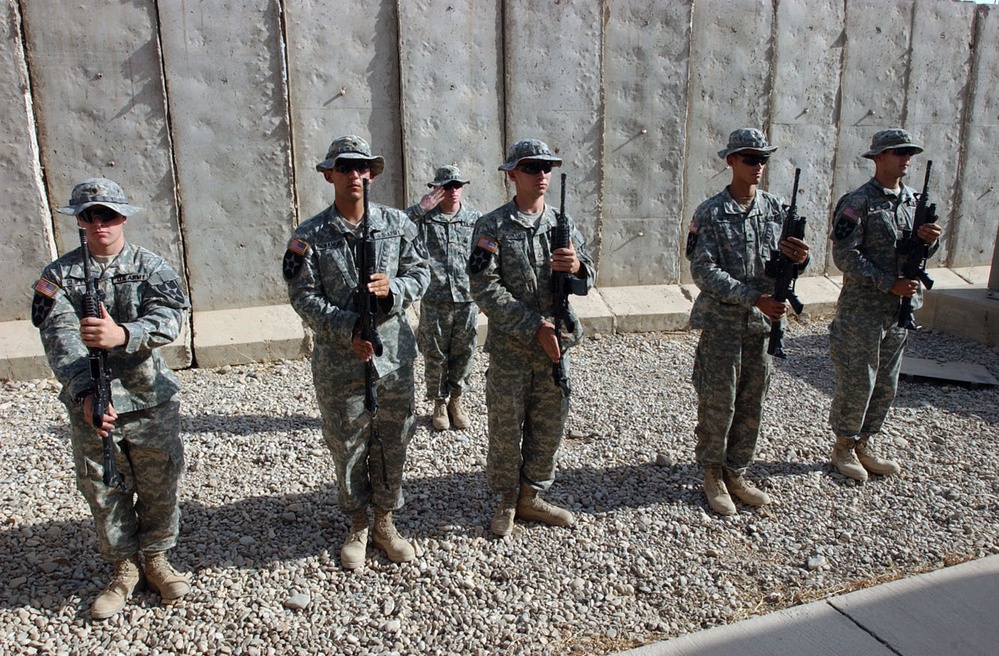 DVIDS - Images - Sergeant Gabriel DeRoo's Memorial Service [Image 2 of 33]