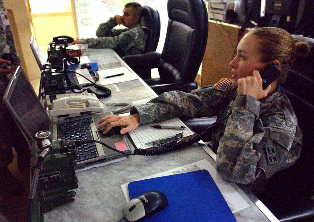 DVIDS - News - CAB radio operators provide link to MND-B ground Soldiers