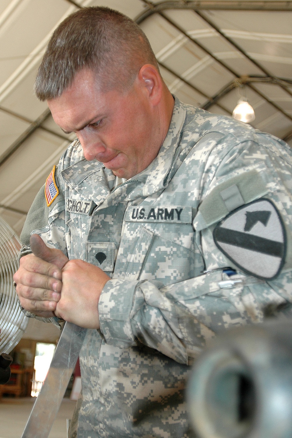 DVIDS - News - Aviation battalions finish transition in Taji