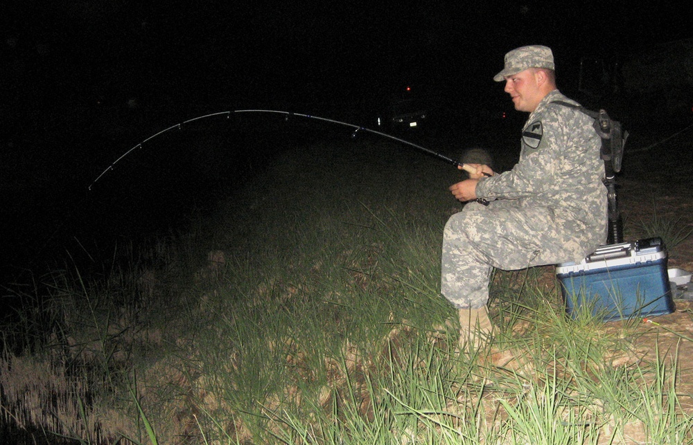 DVIDS - News - Cav trooper fishing for an escape