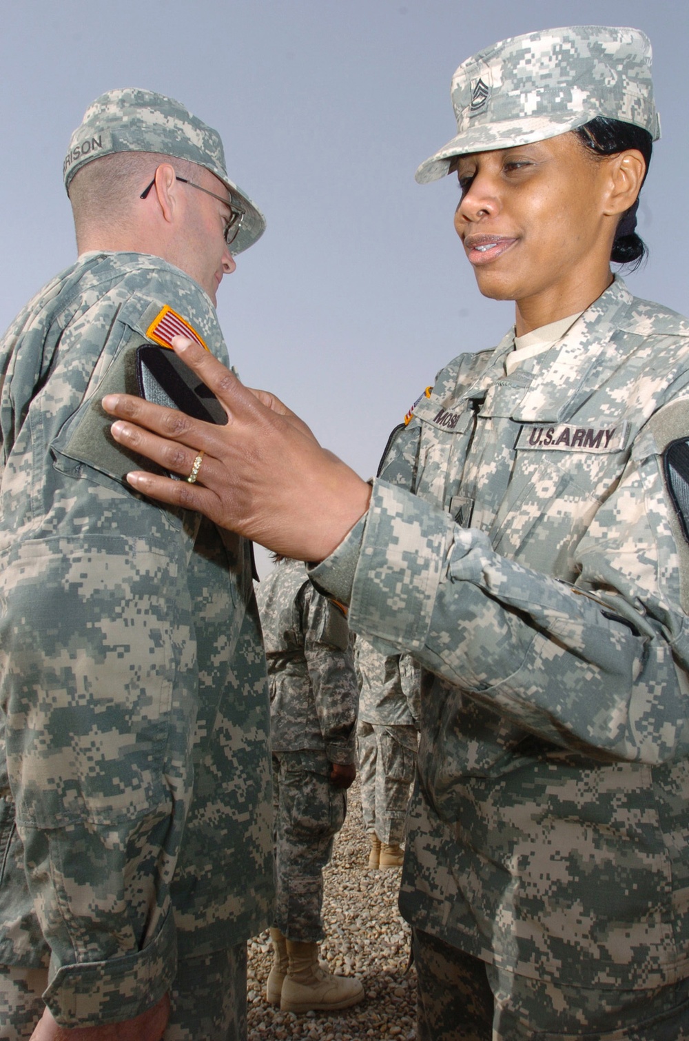 DVIDS - News - Personnel troops earn combat patches