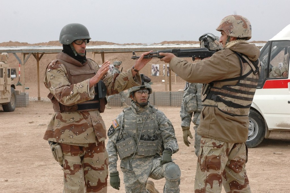 DVIDS - News - Iraqi Army enhances shooting skills, battle drills with ...