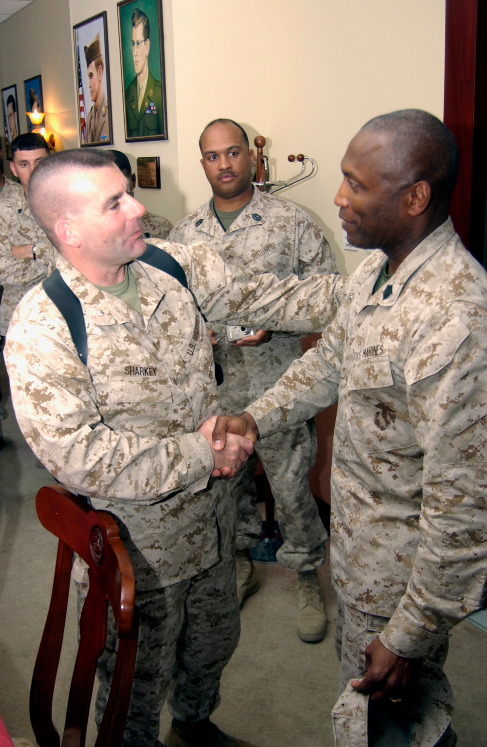 DVIDS - News - Top enlisted Marine visits joint base in Kuwait