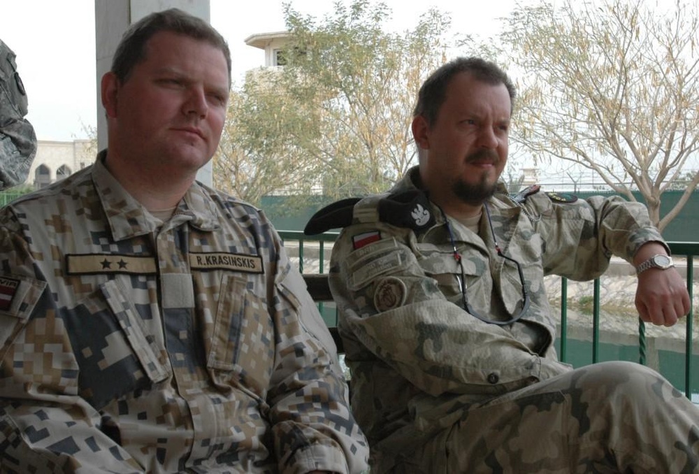 DVIDS - Images - Top Chaplains visit Camp Liberty [Image 2 of 2]