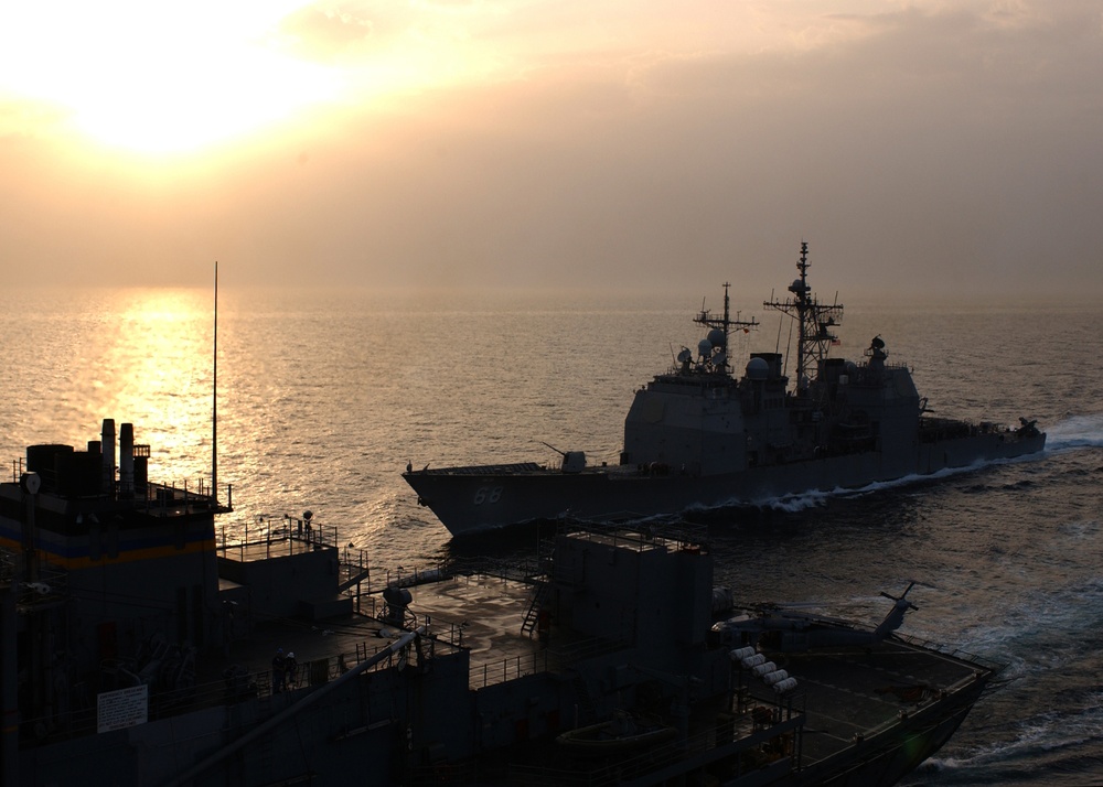 DVIDS - Images - USS Dwight D. Eisenhower, USNS Bridge Transfer Cargo ...