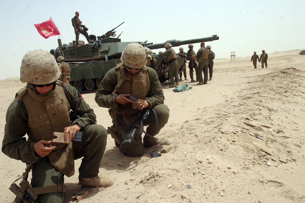 DVIDS - News - 26th MEU Tankers Have a 'Blast' Udairi Range