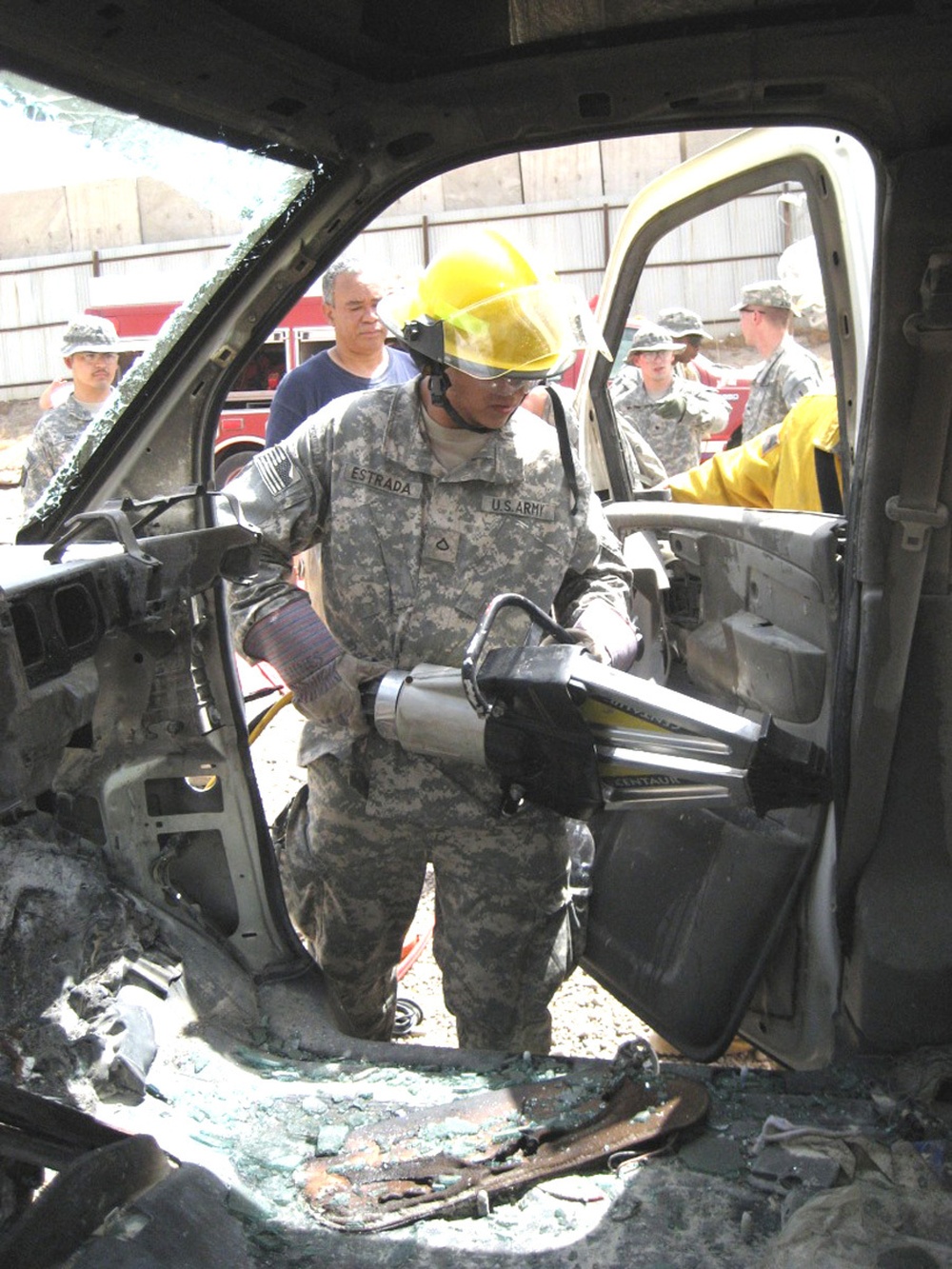 DVIDS - News - Medics trained in fire rescues