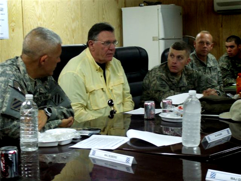 DVIDS - News - Retired general visits Cavalry troopers