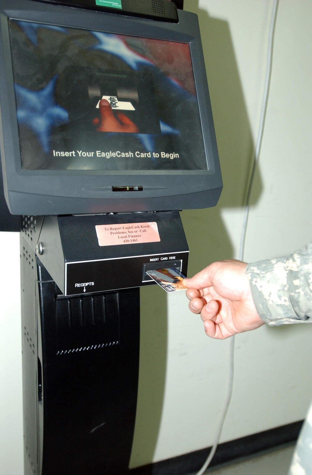 DVIDS - News - Deployment extension means extending EagleCash too