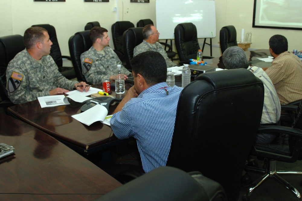 DVIDS - News - Iraqi engineers, Ironhorse Brigade, meet to build the future