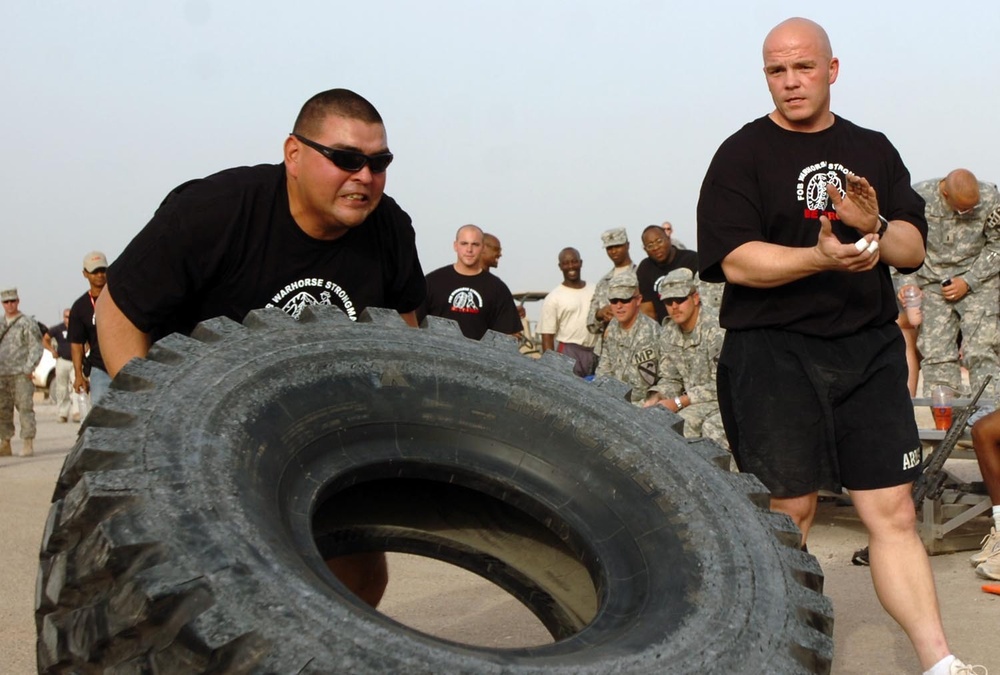 DVIDS - News - Deployed Soldiers show greater strengths than Superman