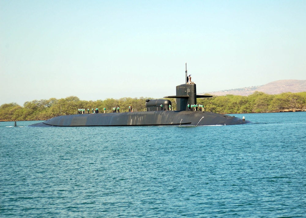 DVIDS - Images - USS Ohio arrives at Naval Station Pearl Harbor [Image ...