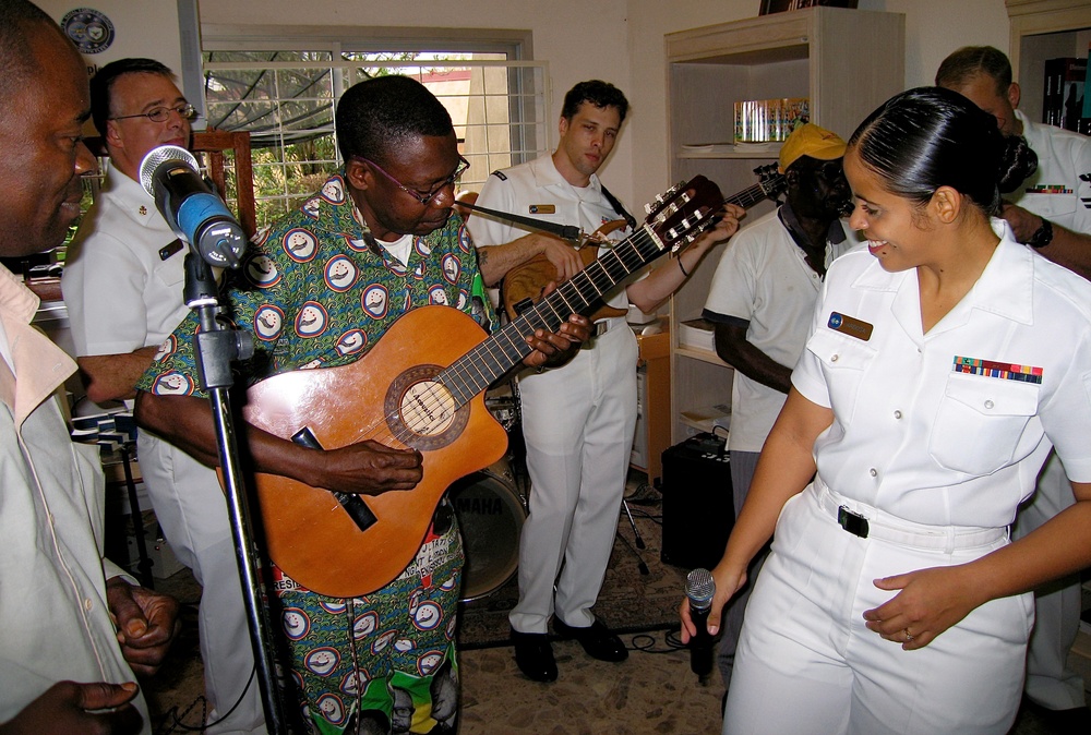 DVIDS - Images - Congolese musicians at the American Point