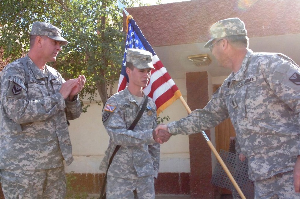 DVIDS - News - Custom flag stand unveiled at 1SB headquarters