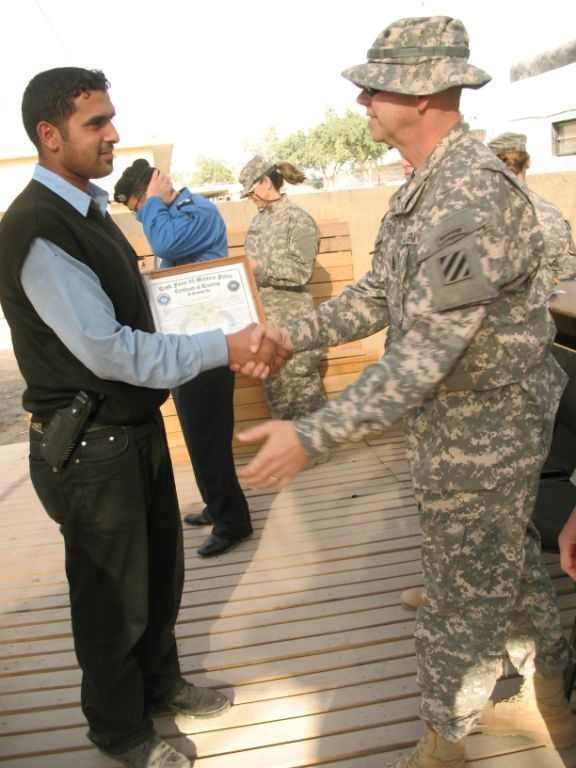 DVIDS - Images - Iraqi Police graduate from IPLDC [Image 5 of 7]