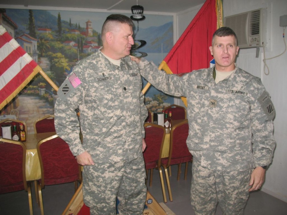 DVIDS - News - 3rd HBCT Chaplain joins lieutenant colonel ranks