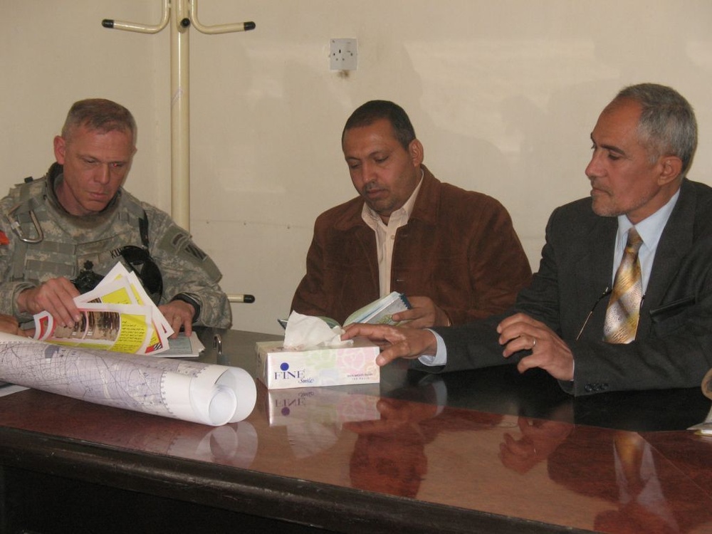 DVIDS - News - Director General of Water visits al Bawi and Tuwaitha