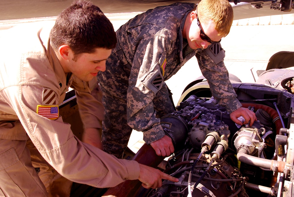 DVIDS - News - Motivated maintenance Soldiers primed for crew chief ...