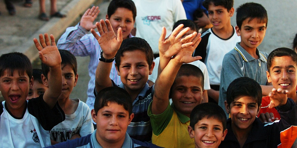 DVIDS - News - IP and CF Soldiers surprise Mosul elementary with gifts