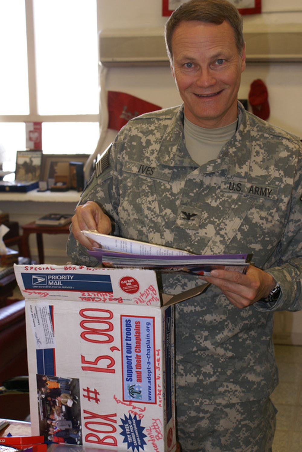 DVIDS - News - Bagram officer receives milestone donation