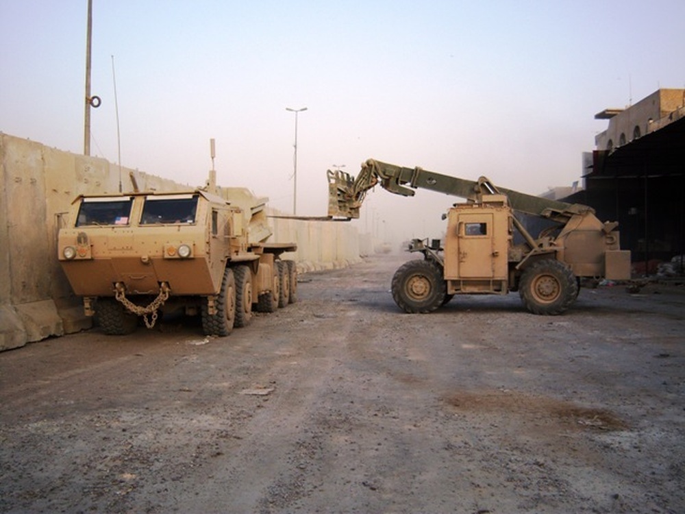 DVIDS - News - Engineers build wall in danger zone