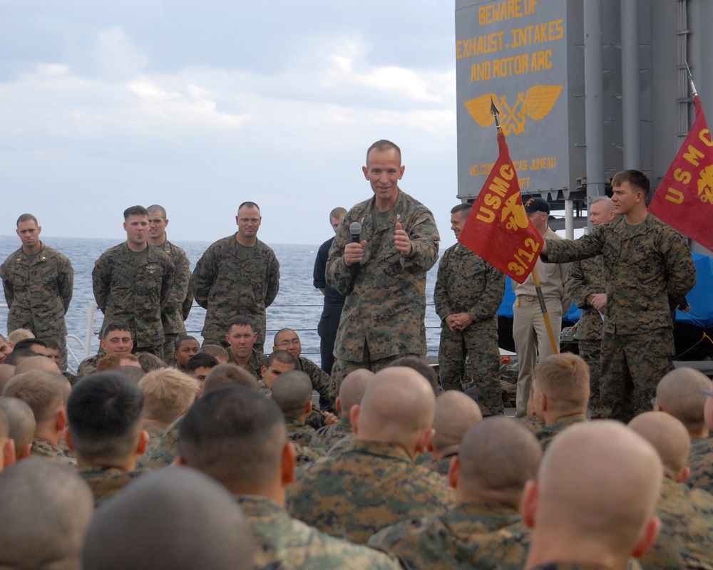 DVIDS - Images - MEU commander praises unit performance