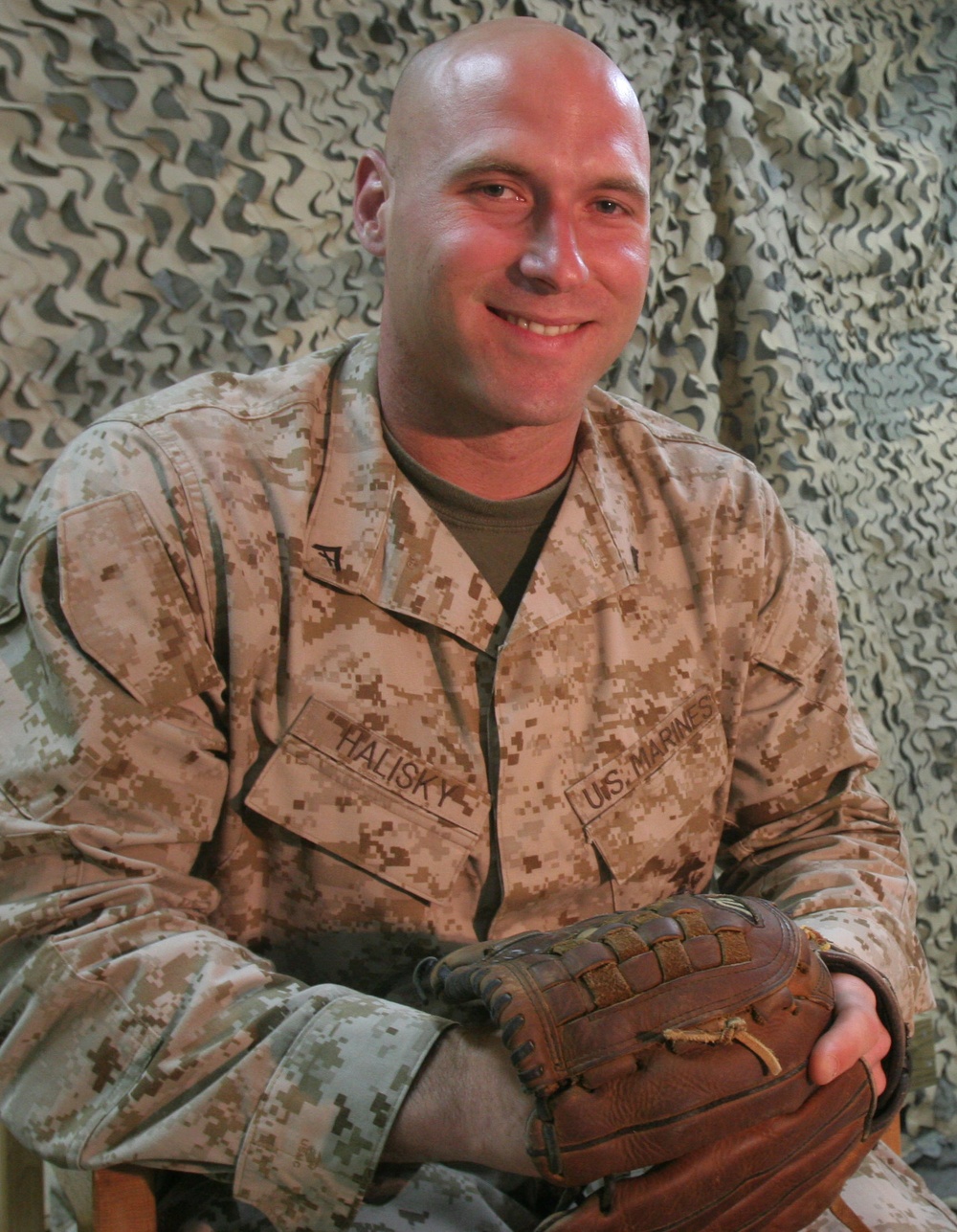 DVIDS - News - Deployed Marine holds onto 'Big League' dream