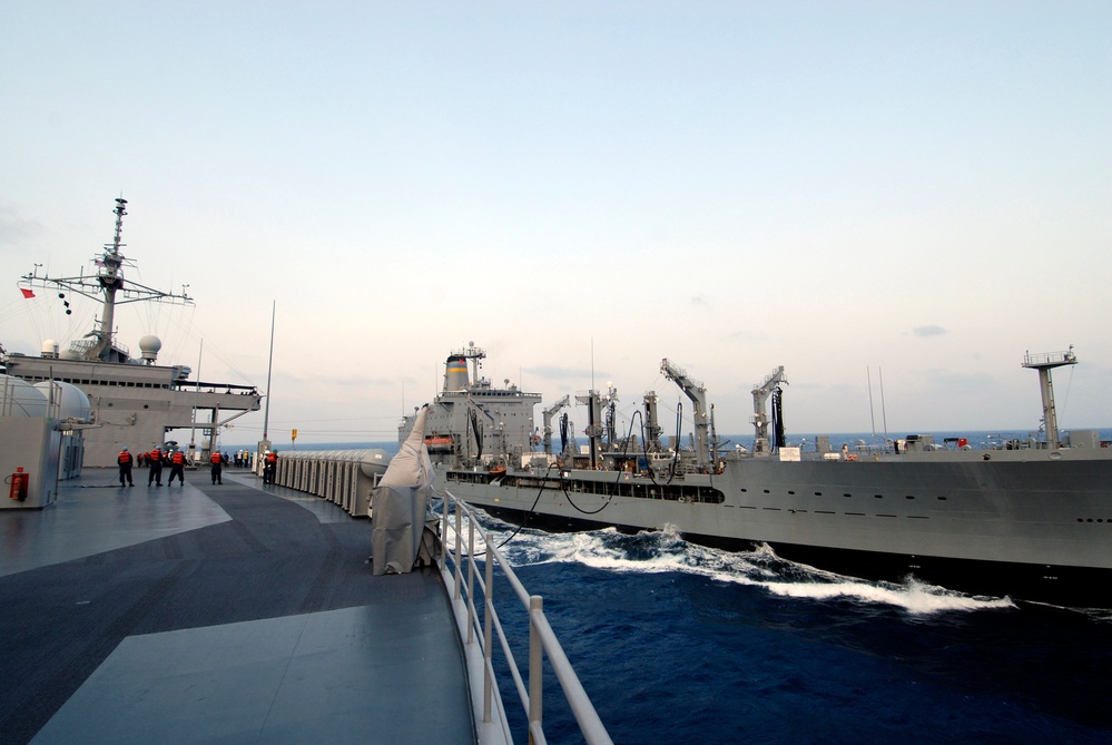 DVIDS - Images - USS Blue Ridge Replenishment at sea