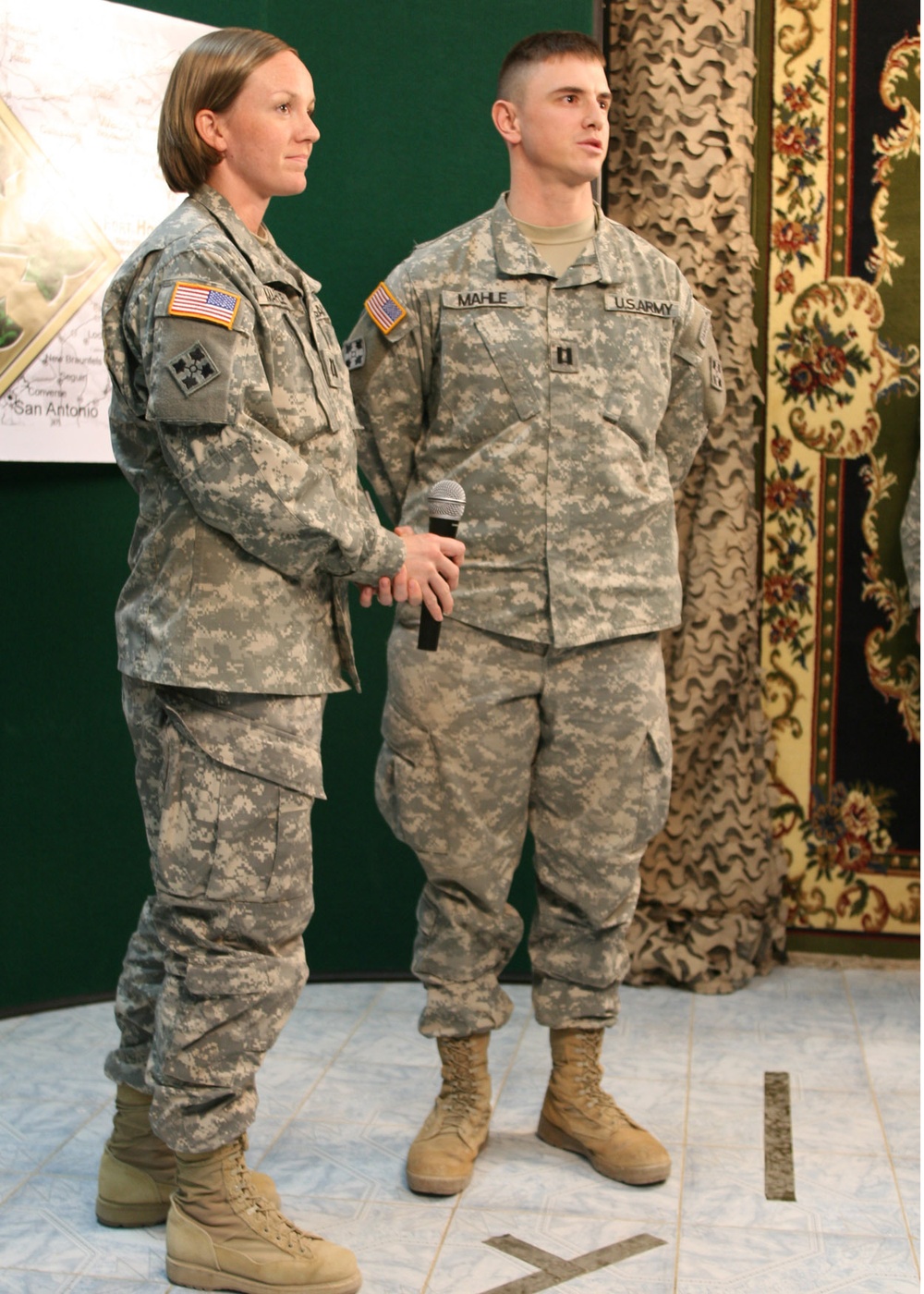 DVIDS - News - 4th Inf. Div. slogan represented well at monthly town ...