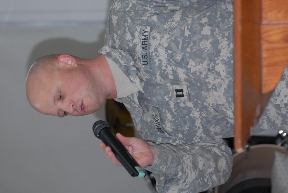 DVIDS - News - Soldiers sing praises at Forward Operating Base Rustamiyah