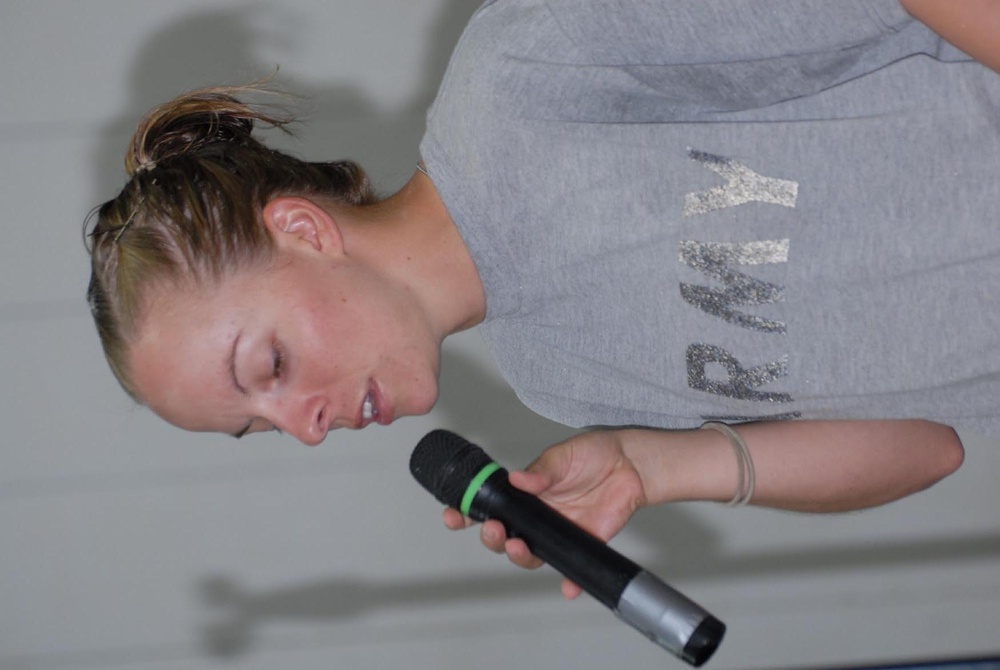 DVIDS - News - Soldiers sing praises at Forward Operating Base Rustamiyah