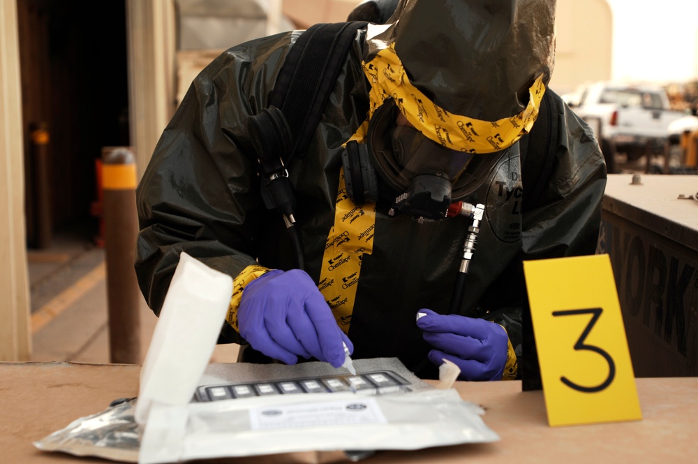 DVIDS - Images - Samples from Contaminated Areas Tested [Image 4 of 6]