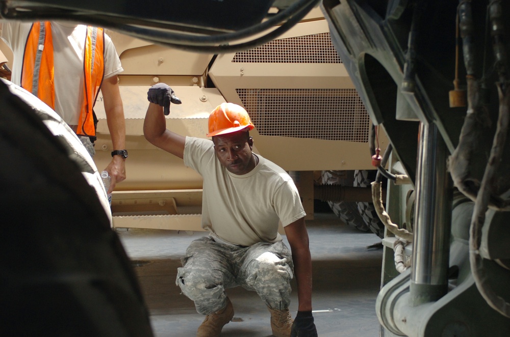 DVIDS - News - Army's First Intra-Theater Movement of MRAPs by Sea