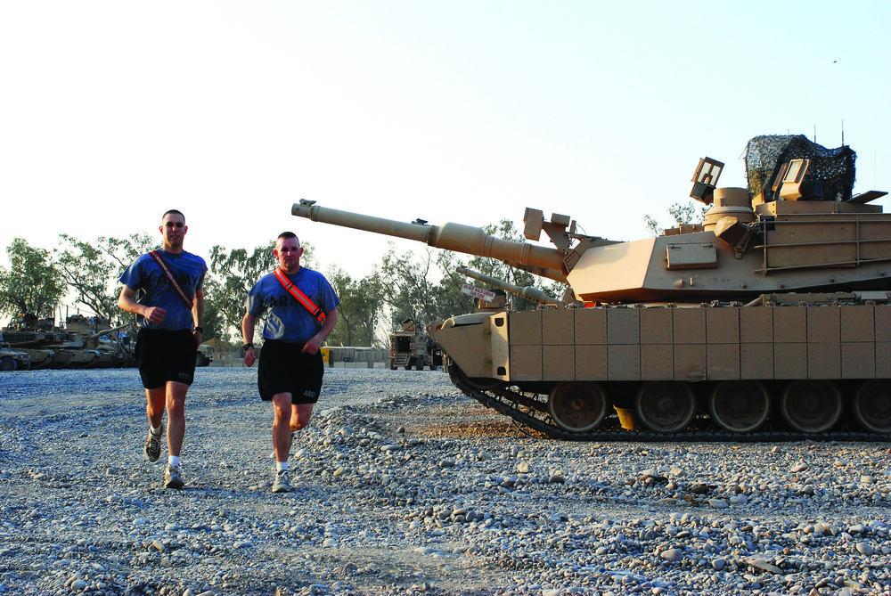 DVIDS - Images - Marathon at Forward Operating Base Marez [Image 2 of 3]