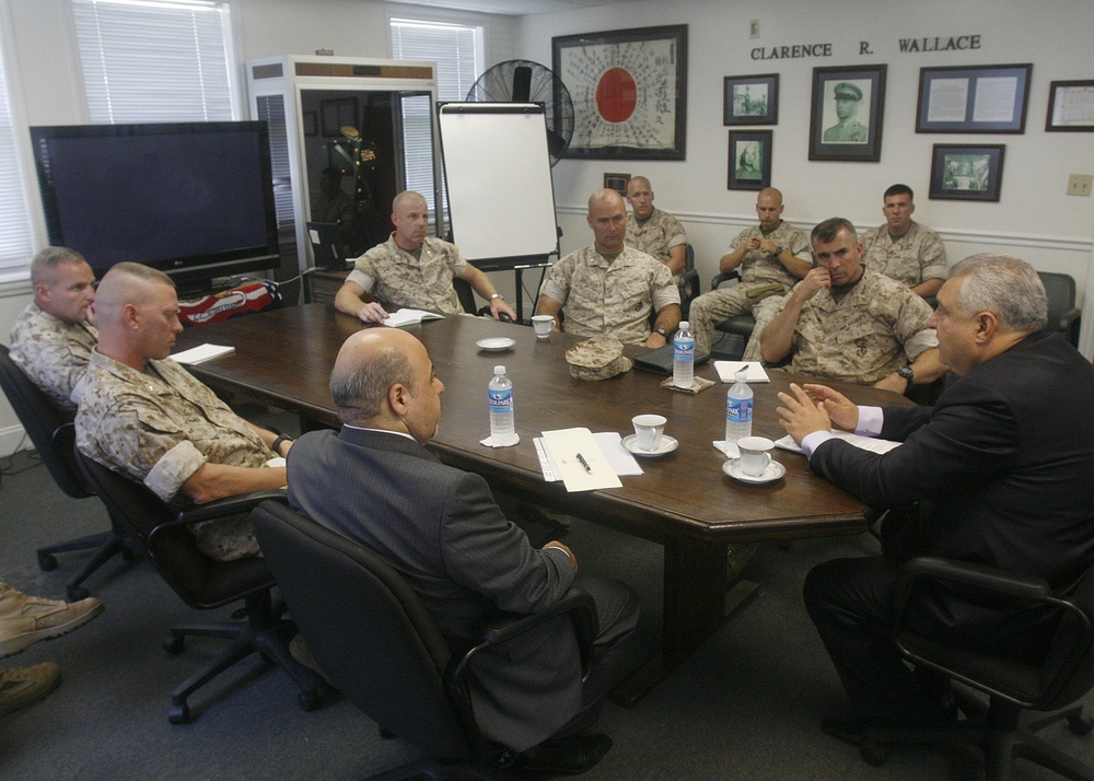 DVIDS - News - Iraqi sheikh helps prepare Lejeune Marines for upcoming ...