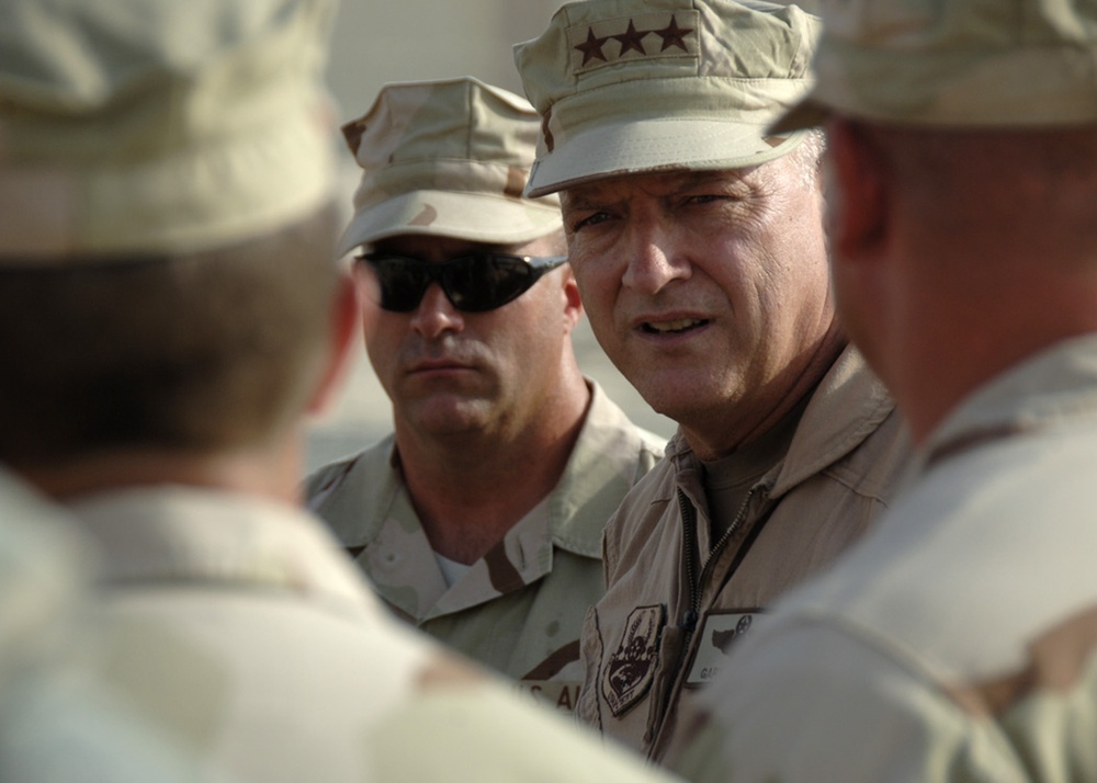 DVIDS - News - Air component commander leads by walking around