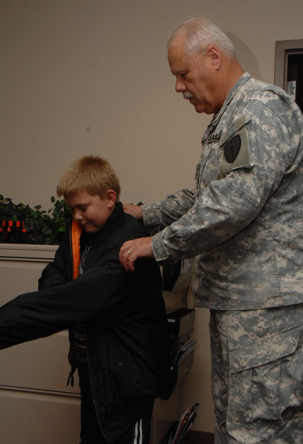 DVIDS - News - Stout Field military warms hands, hearts