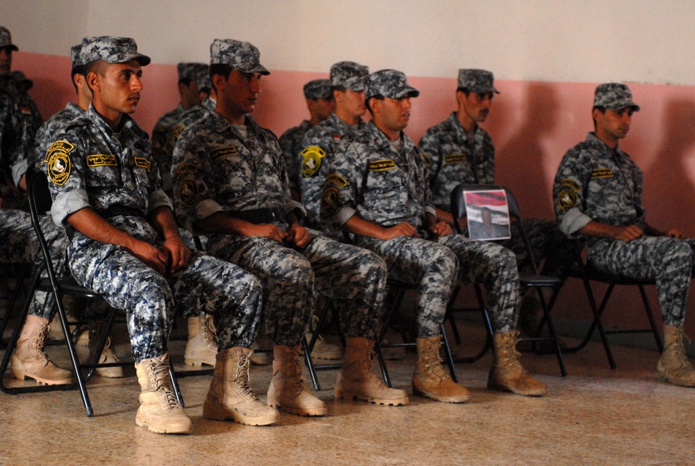 DVIDS - Images - Iraqi men officially join ranks of National Police at ...