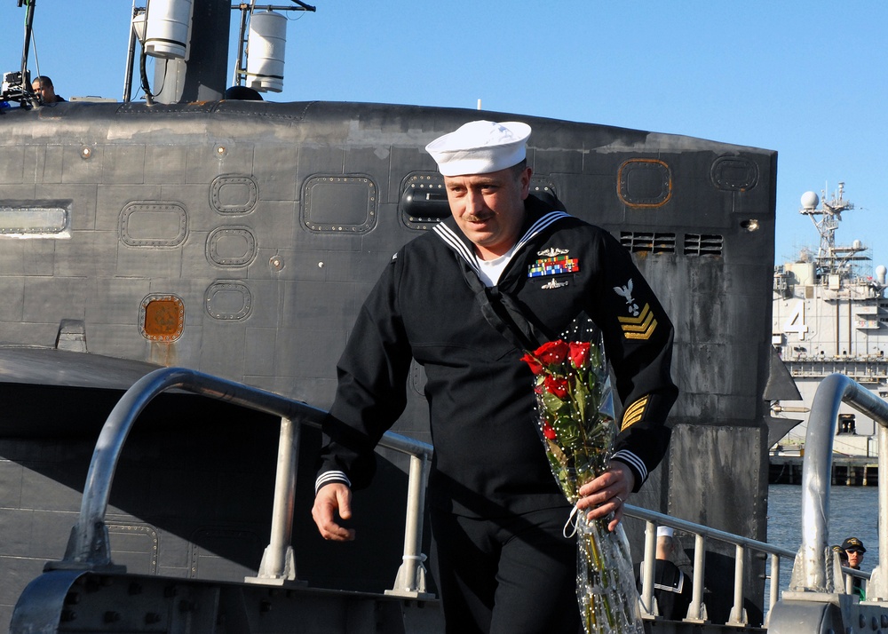 DVIDS - Images - The return of USS Jacksonville [Image 1 of 3]